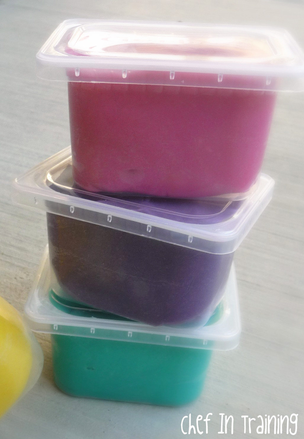 The Softest and Squishiest Homemade Playdough - Chef in Training