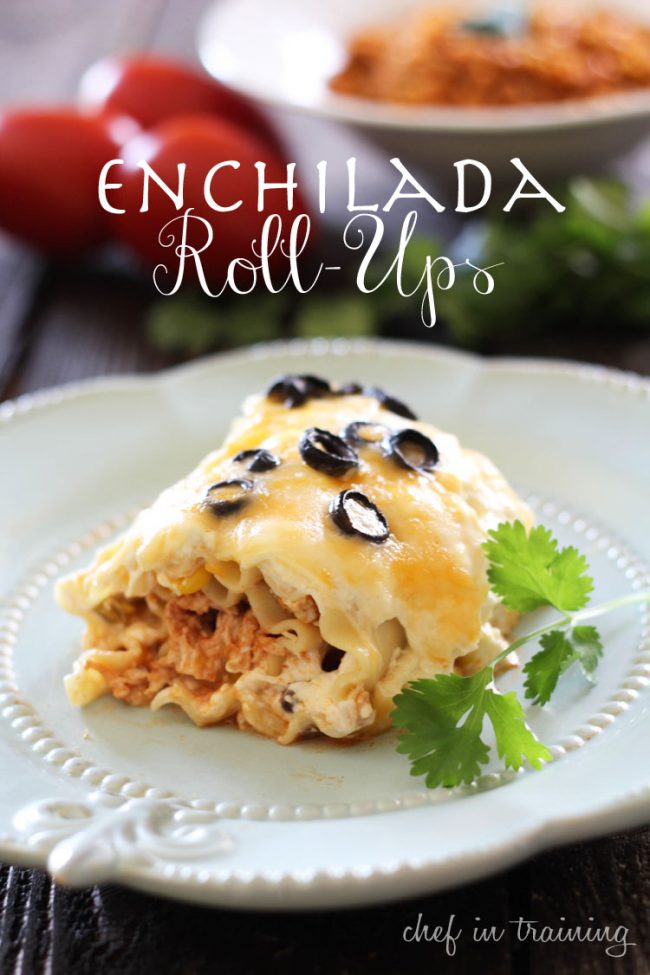 Enchilada Roll-Ups - Chef in Training