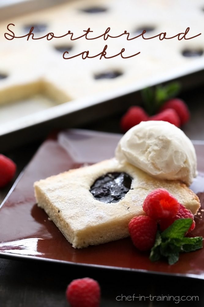 Shortbread Cake - Chef in Training