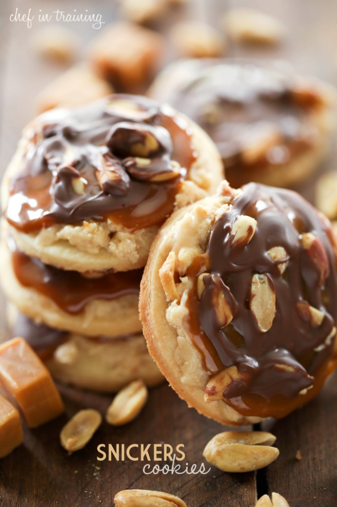 Snickers Cookies - Chef in Training