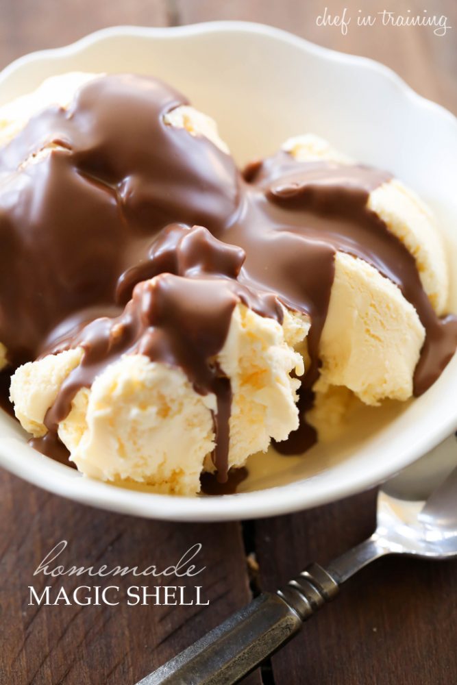 Homemade Magic Shell - Chef in Training