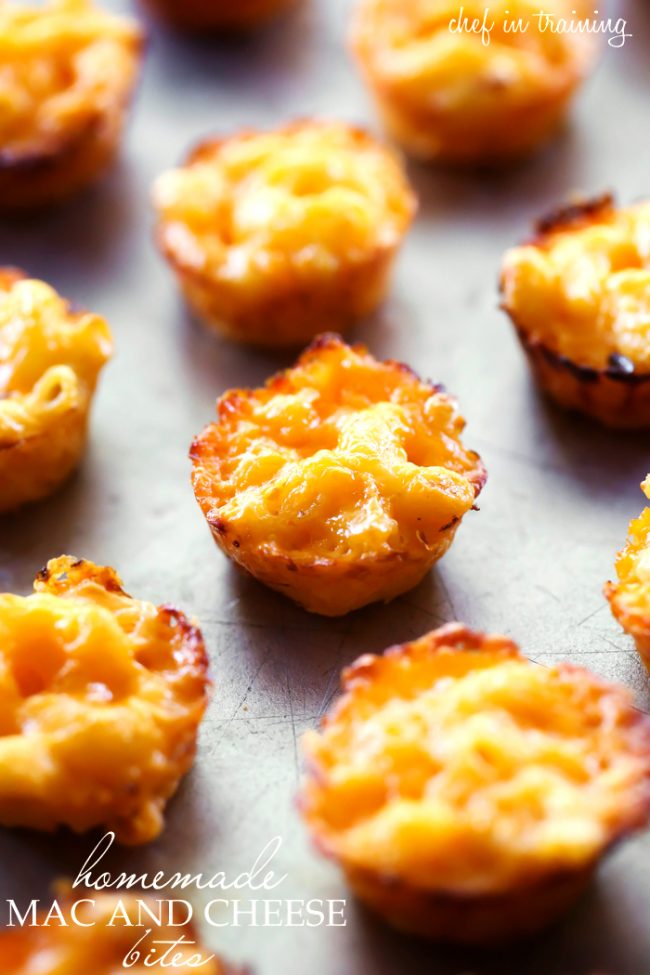 Homemade Mac and Cheese Bites - Chef in Training